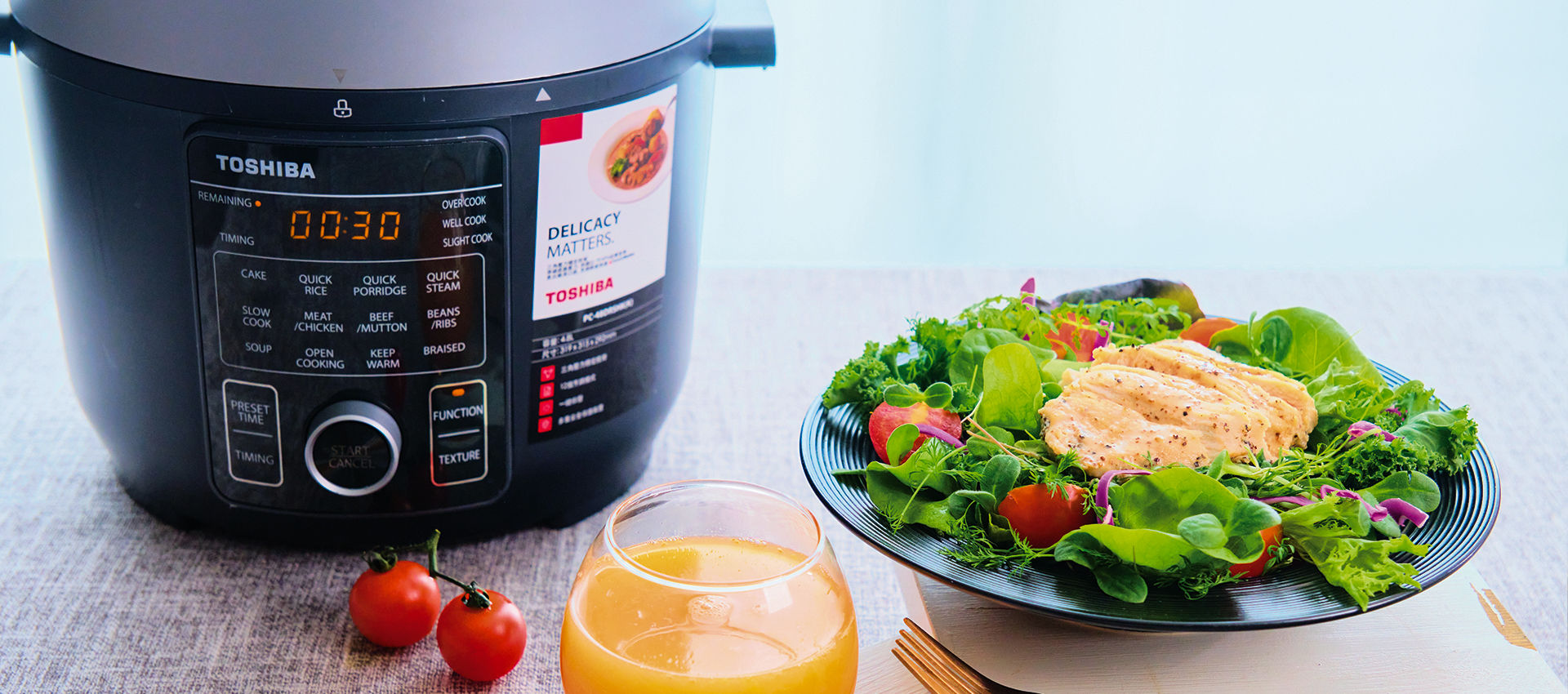 Japanese Slow Cooked Chicken Breast Salad