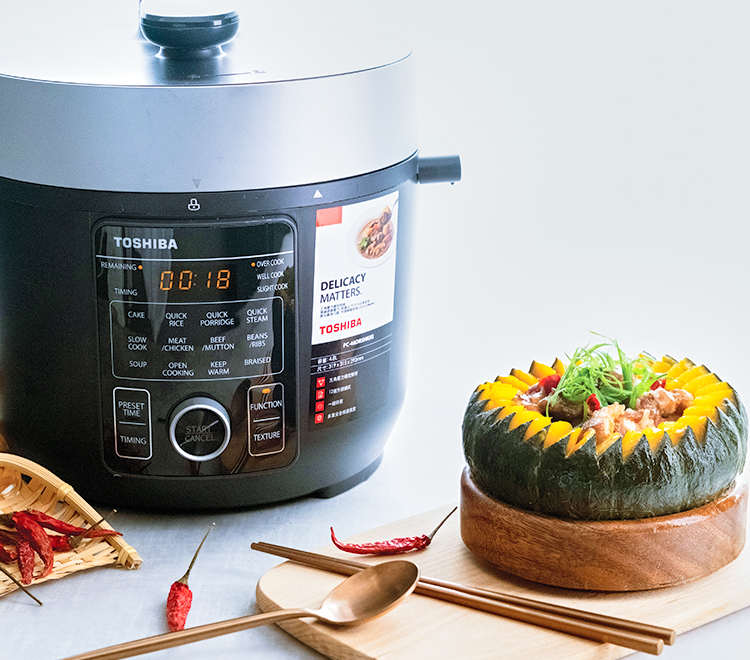 Steam Pumpkin with Pork Ribs