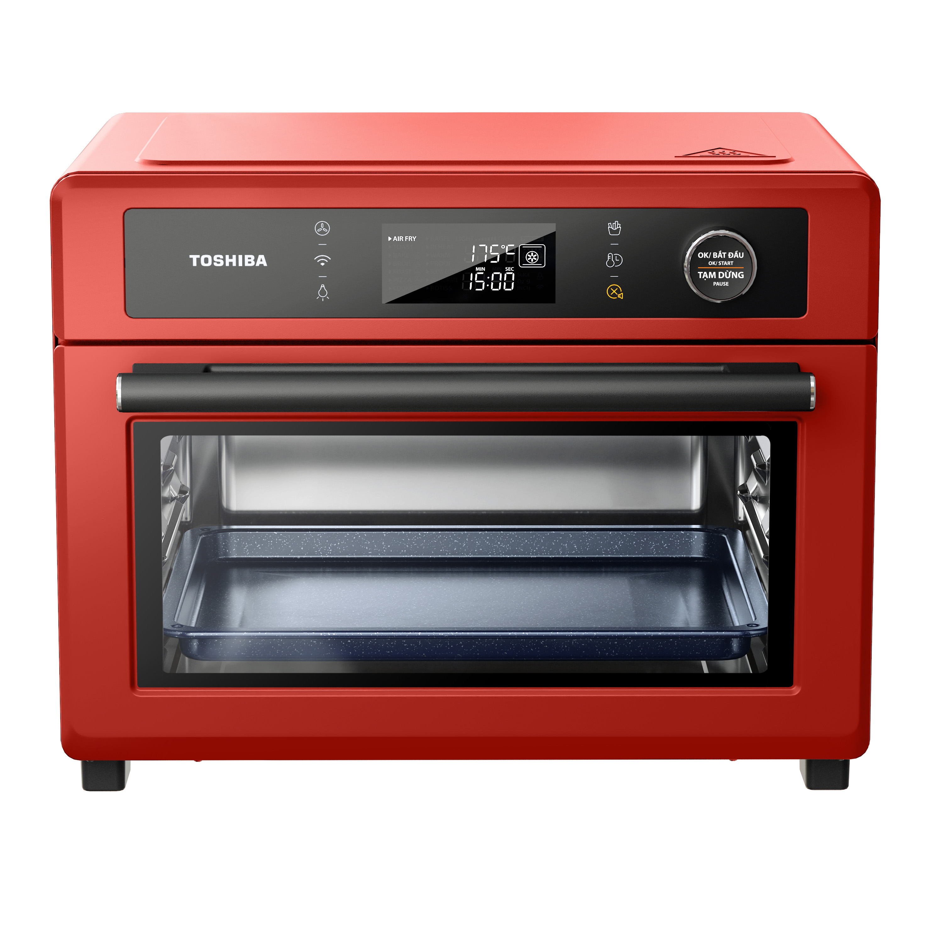 Lò chiên không dầu thông minh Toshiba - TL2-SAC25GZC(RD)